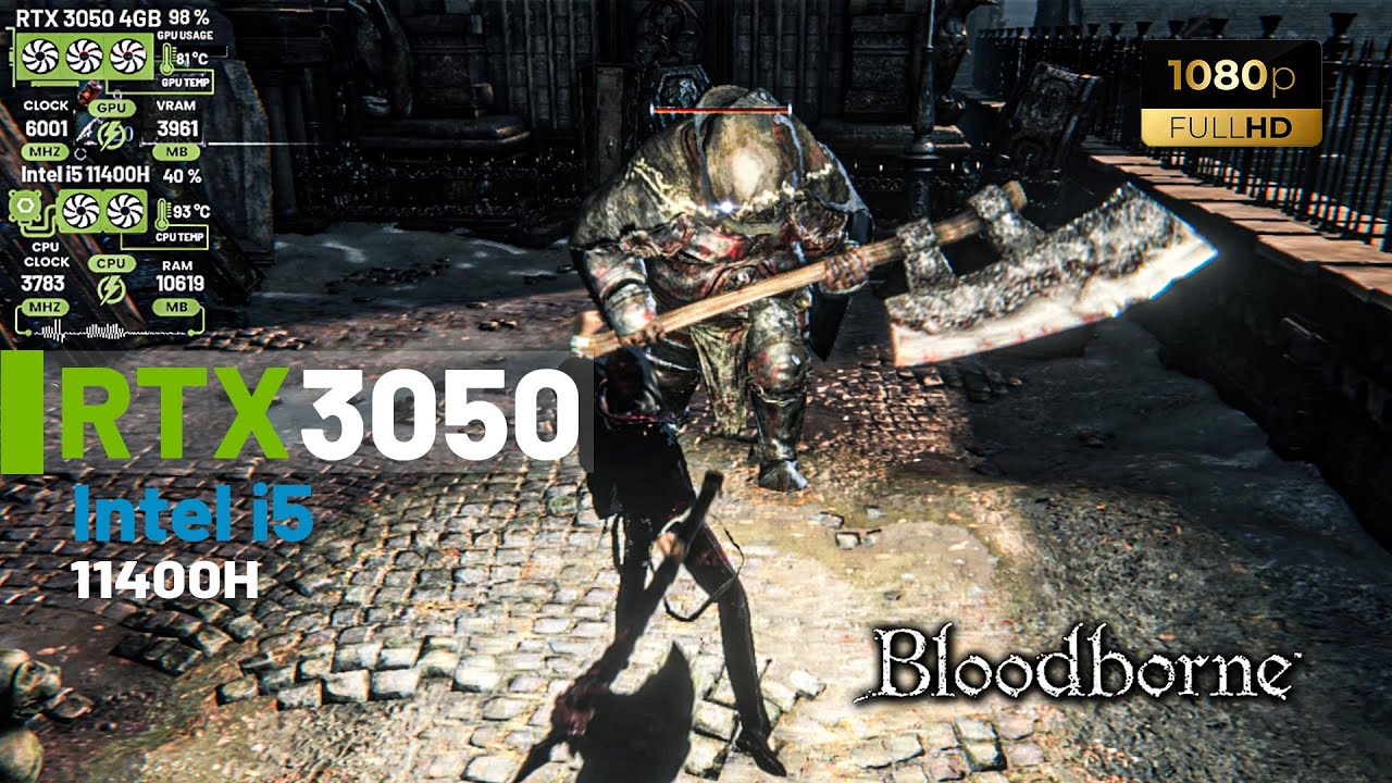Bloodborne PC ShadPS4 Emulator v0.2.1 WIP - Unlocked FPS | RTX 3050 ...
