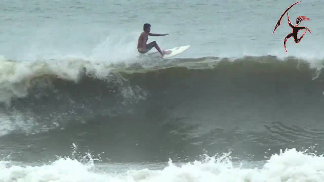 Prancha de Surf Abórigiknees - Atleta Caio Amaro - Guarujá e Pier Mongaguá - - YouTube