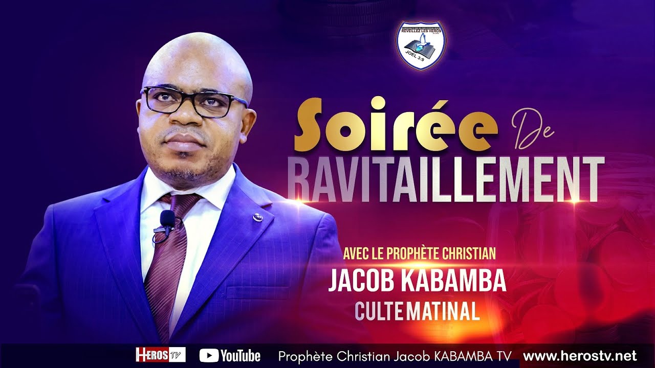 Soirée de Ravitaillement Du 16/10/2023 AVEC LE PROPHETE CHRISTIAN JACOB ...