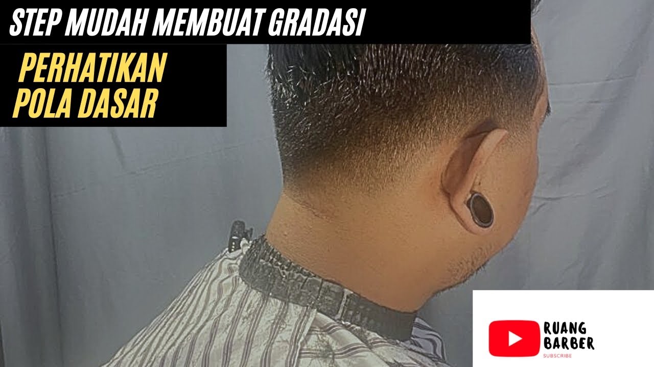 POLA GRADASI STYLE POMPADOR #tutorial #huda #smogabermanfaat # ...