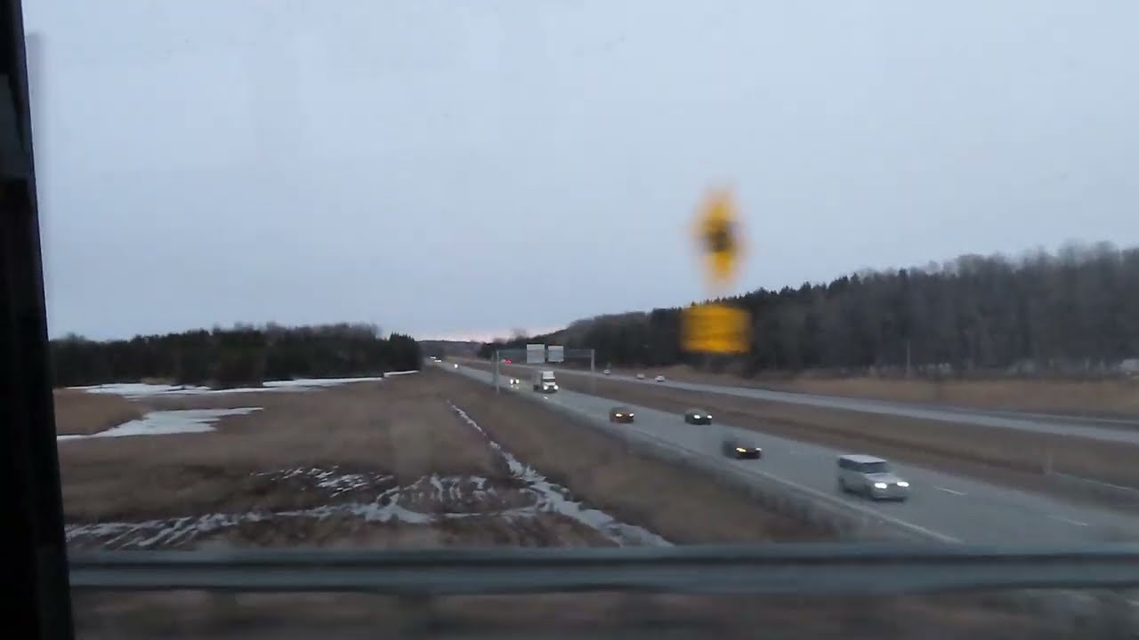 Lavaltrie, Route 131 Sud, Avril 2022, 1ère partie / Lavaltrie, Highway ...