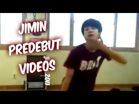 BTS Jimin Predebut Videos