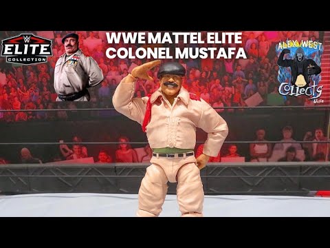 WWE Mattel Elite Collectors Edition Target Exclusive Colonel Mustafa ...