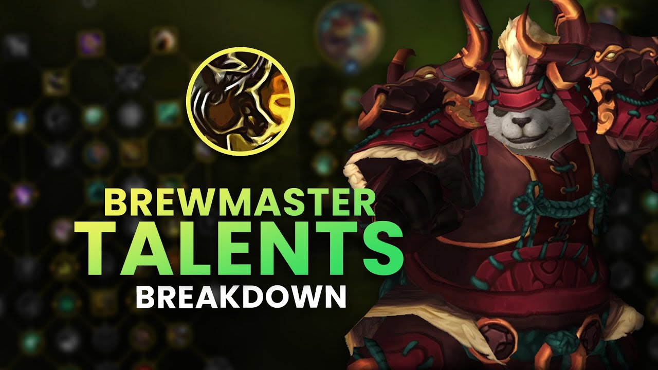 Brewmaster Talents Analysis | My Choices Explained - YouTube