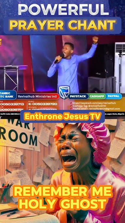 THIS PRAYER CHANT WILL MAKE YOU PRAY- REMEMBER ME HOLY GHOST || Apostle Edu Udechukwu #prayer # ...
