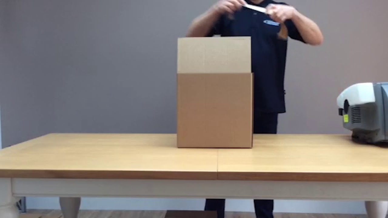 Speed-up packing with boxes and tape - Macfarlane Packaging - YouTube