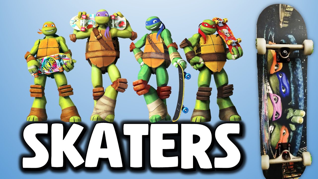 Pro Skaters LOVE Ninja Turtles: TMNT & Skateboarding (Tony Hawk, Ryan ...
