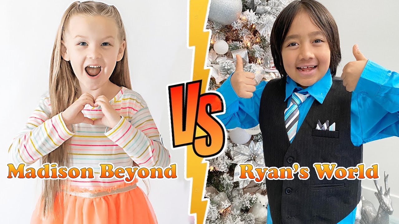 Ryan's World VS Madison Beyond Transformation 2024 ★ From Baby To Now ...