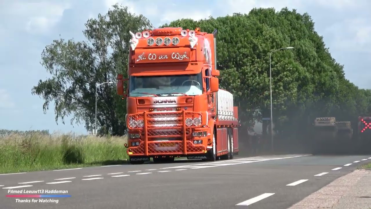 Uittocht Truckshow Nederhemert 2022 | FA. W VAN WIJK Scania V8 144 530 ...