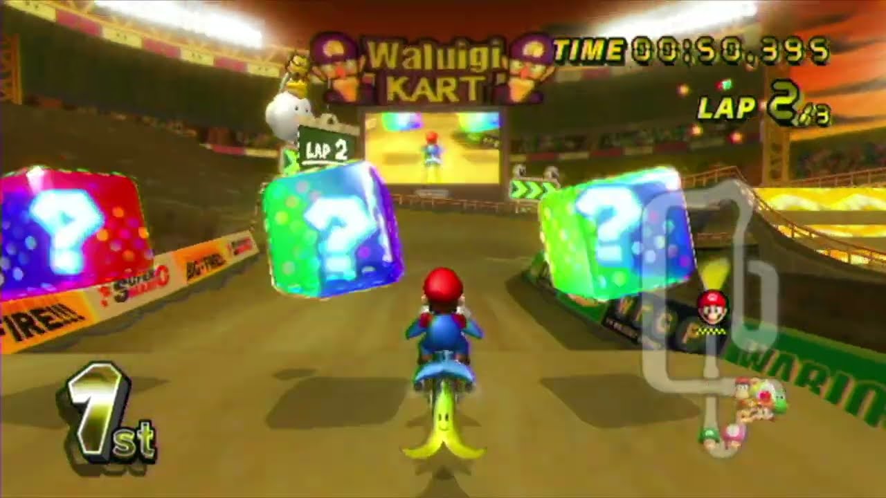 Mario Kart Wii - Mario, Dolphin Dasher - YouTube