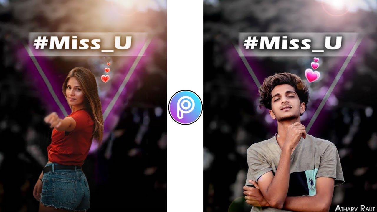 PicsArt editing tutorial ||| PicsArt background change - YouTube