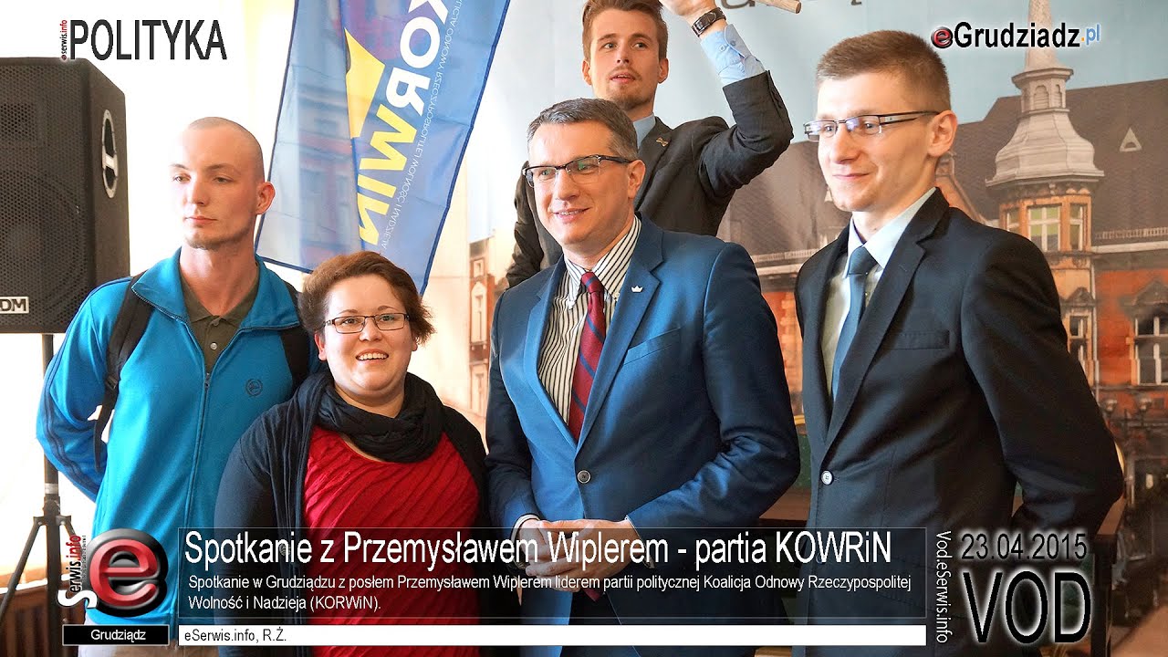 Spotkanie z Przemysławem Wiplerem - partia KORWiN - YouTube