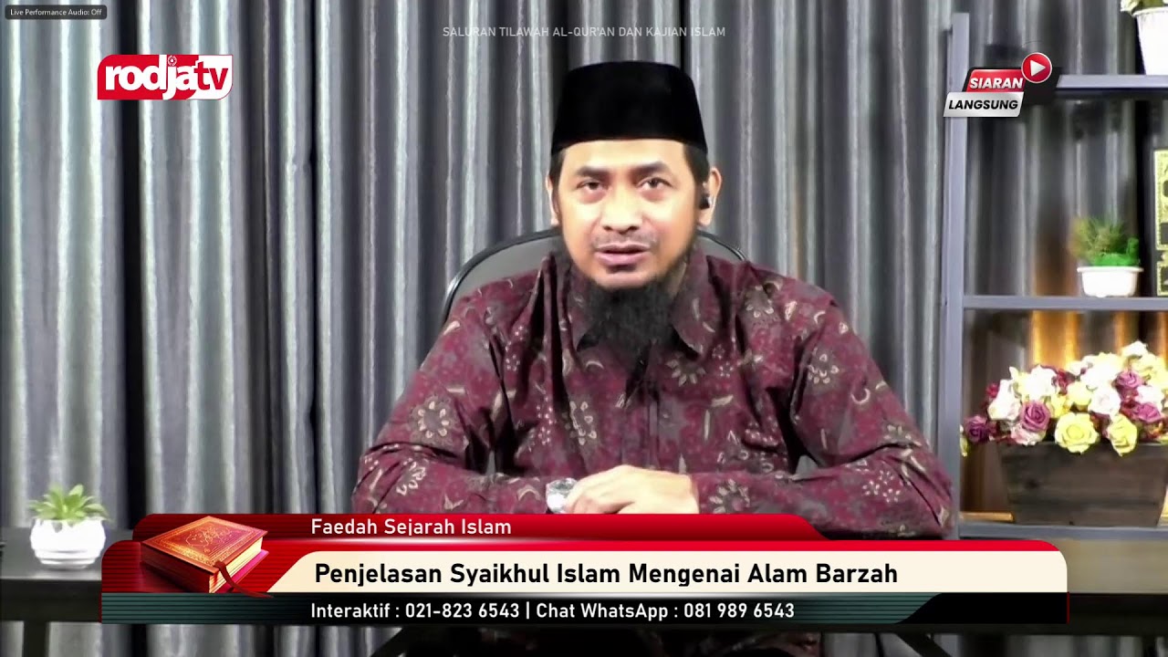 [LIVE] Ustadz Dr. Ali Musri Semjan Putra, M.A. | Faidah Sejarah Islam ...