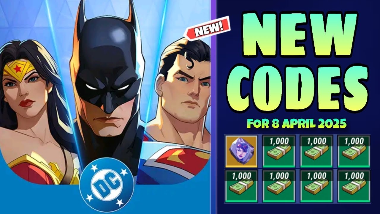 *New* DC Dark Legion Codes 8 April 2025 || How to Redeem Code || DC ...