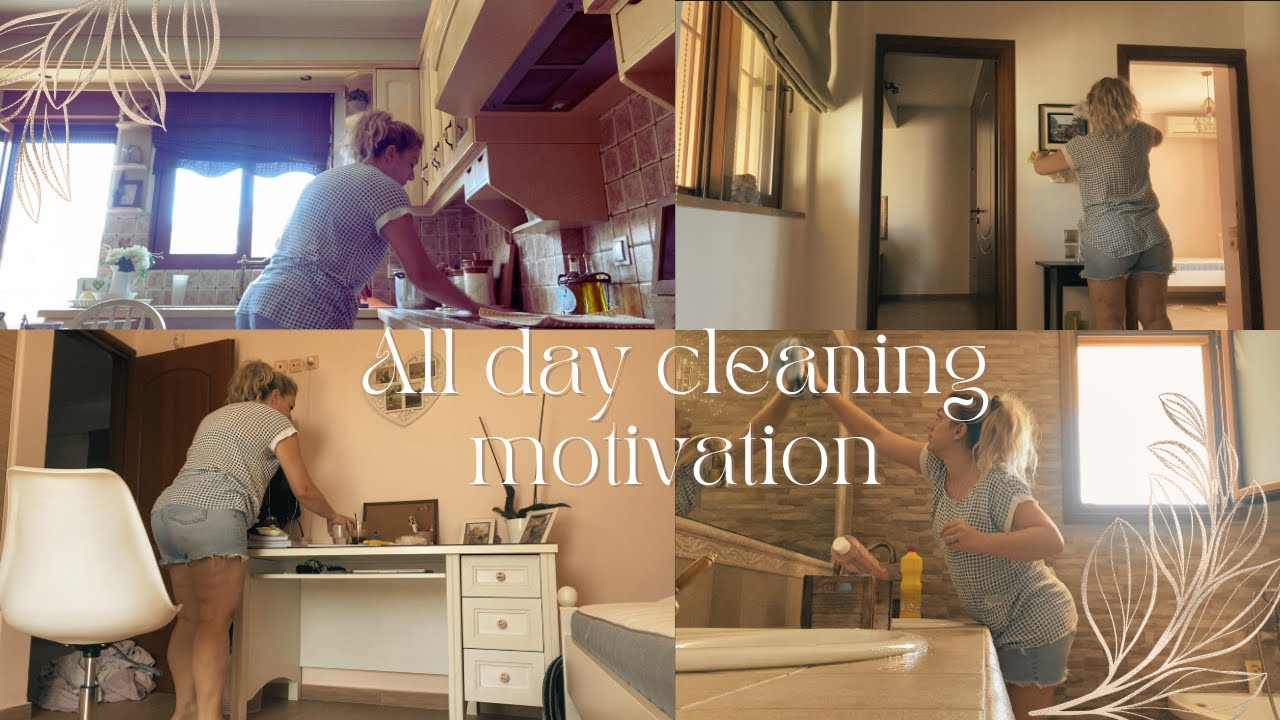 ALL DAY CLEANING MOTIVATION 🧹 ΚΑΘΑΡΙΣΕ ΜΑΖΙ ΜΟΥ || ΑΝΕΒΗΚΑ ΣΤΗ ΖΥΓΑΡΙΑ ...