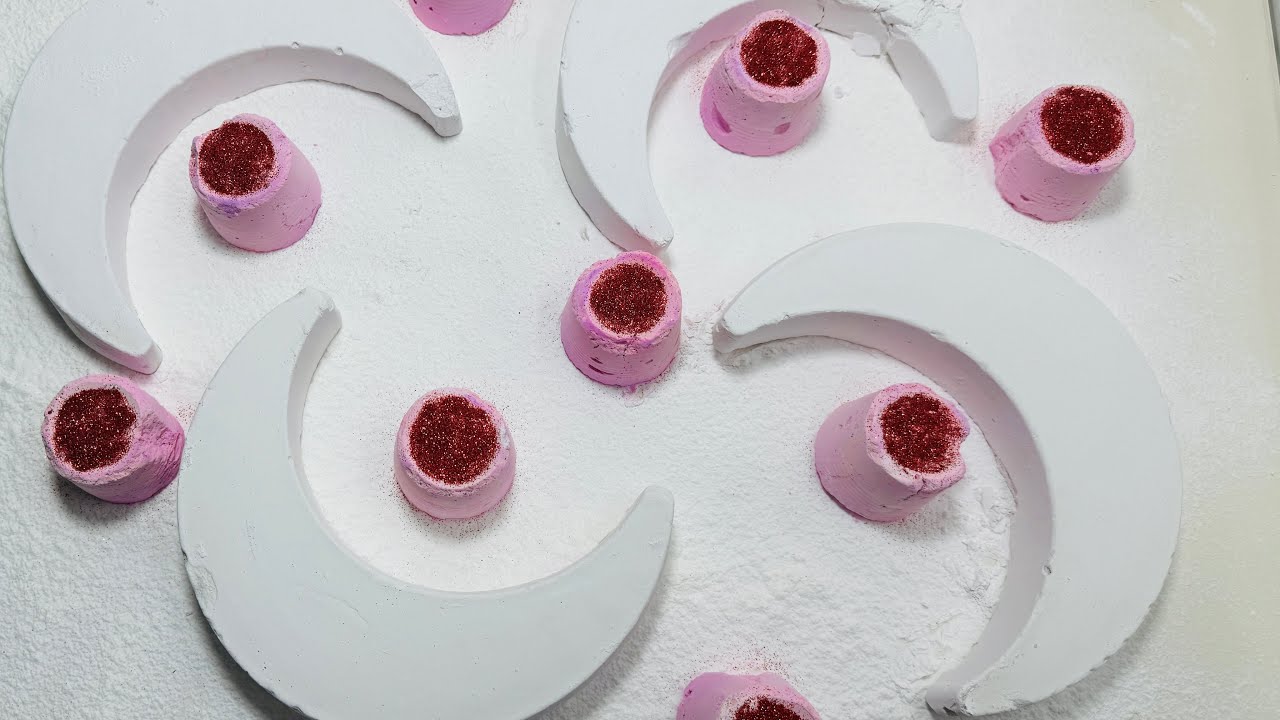 Super Soft Moon Shape Dyed Chalk Reform | @ColourChalk - YouTube