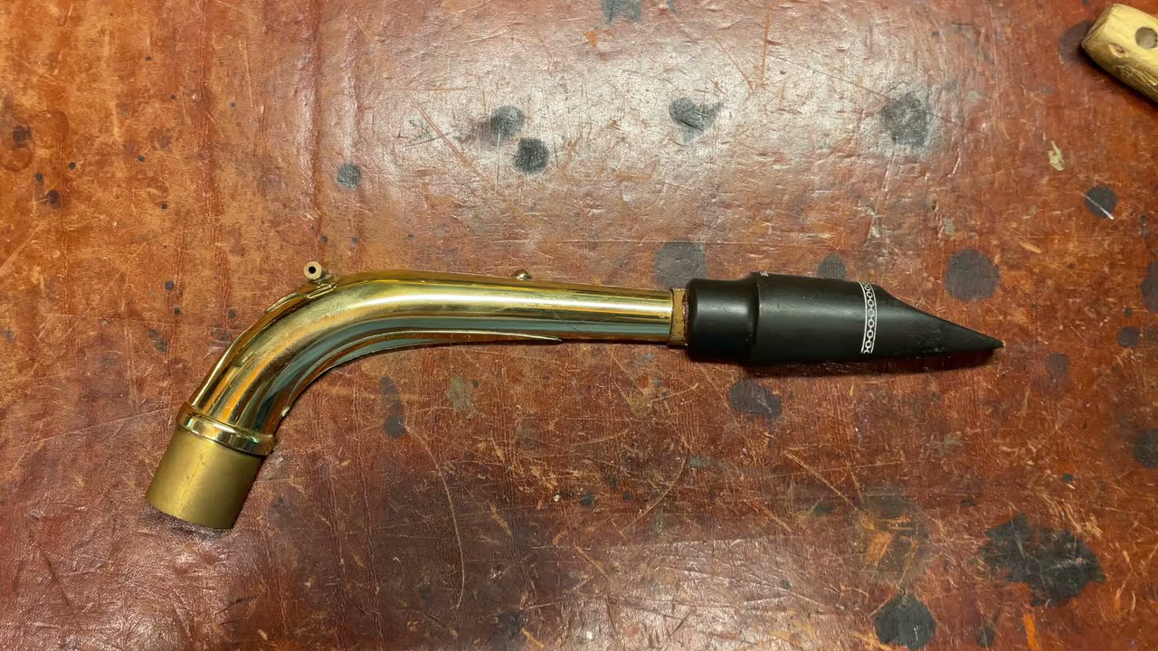 Saxophone Repair Topic: What Dentwork Looks Like on the Inside - YouTube