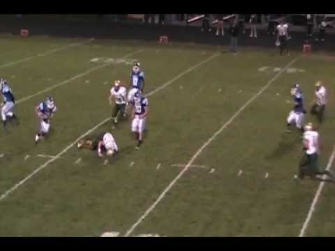 James Altherr football highlights Tipton Blue Devils - YouTube