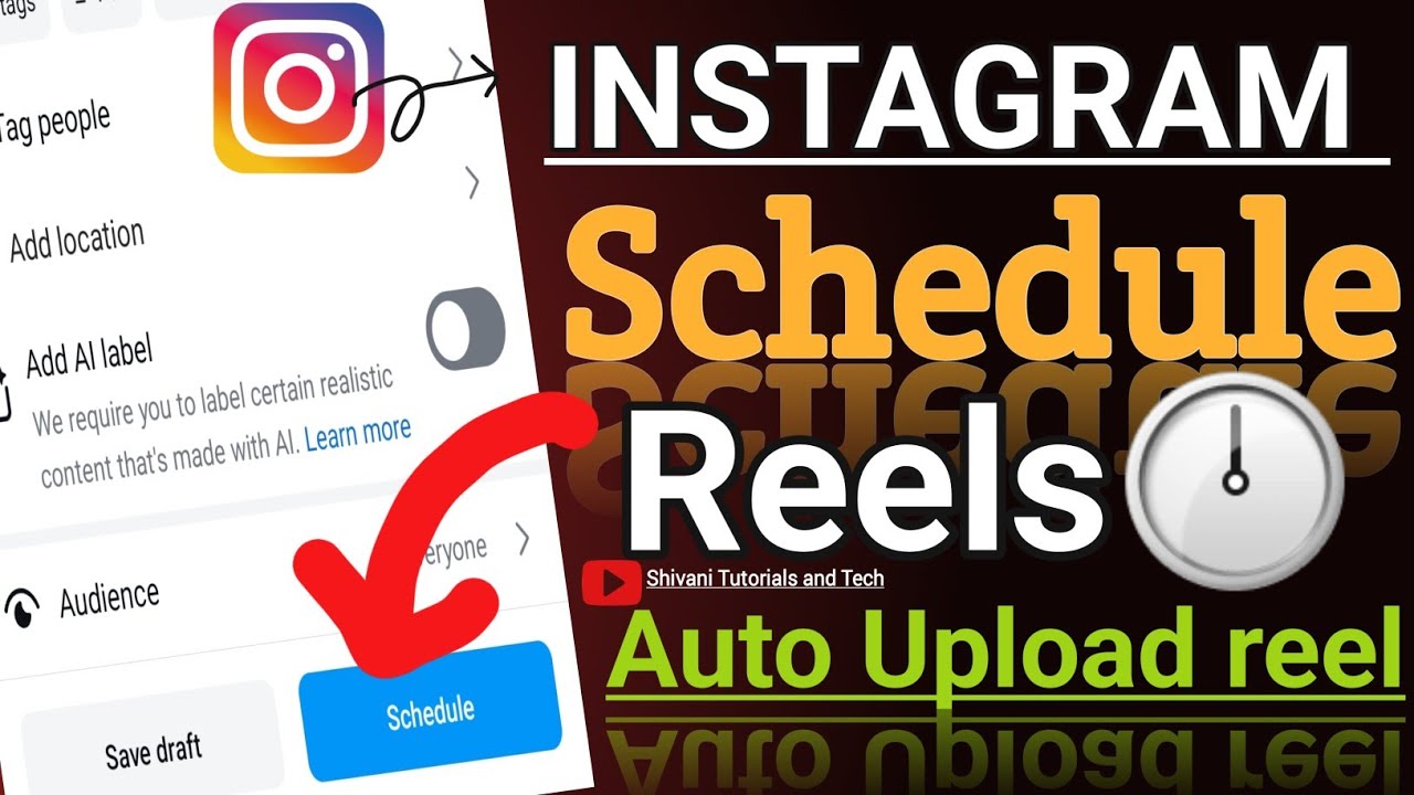 Instagram Schedule Reels| Auto Upload Reel| Schedule Reels| Reels ...