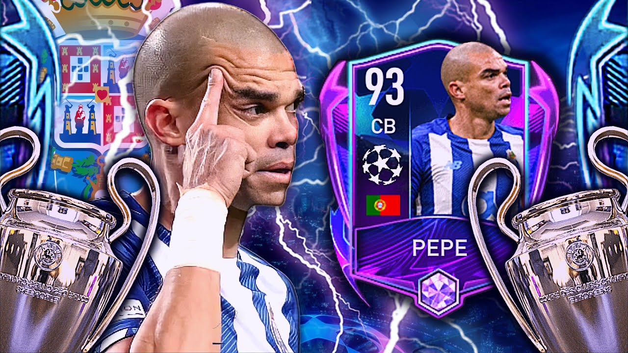BEST CB IN THE GAME??? 93 PEPE REVIEW: UEFA CHAMPIONS LEAGUE | FIFA ...