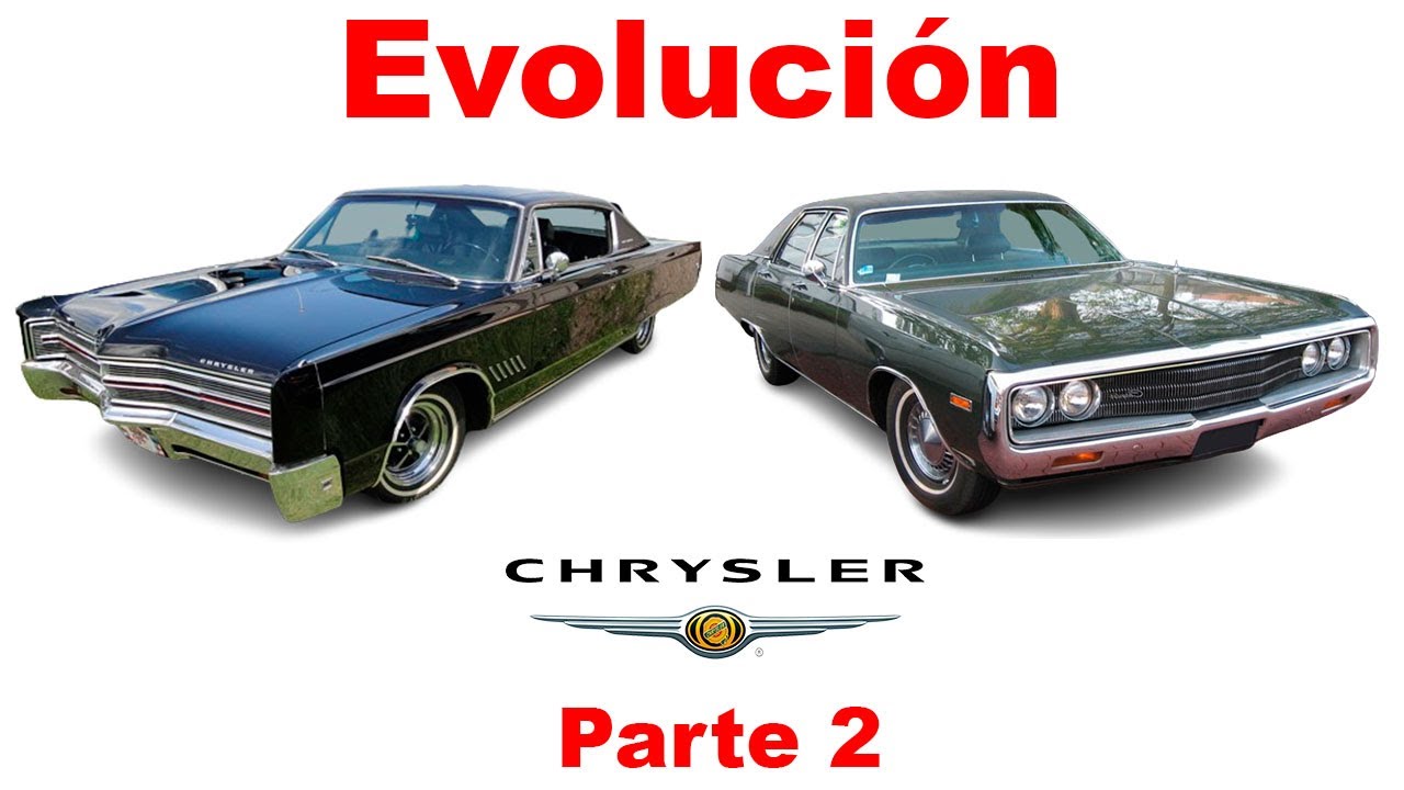 Evolución de Coches Chrysler - Modelos por año, Parte 2 - YouTube