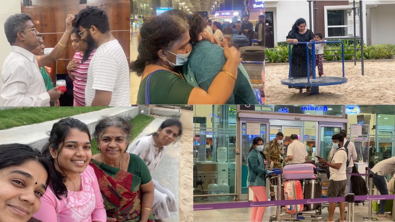 Emotional Send off to Anusha & Ram - Anusha Left to USA - I Left Maha ...