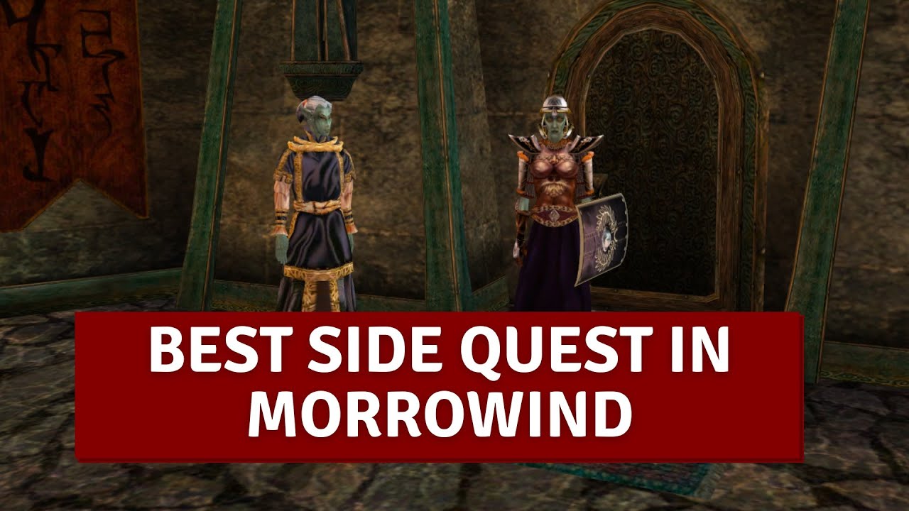 Best side quest in Morrowind - YouTube