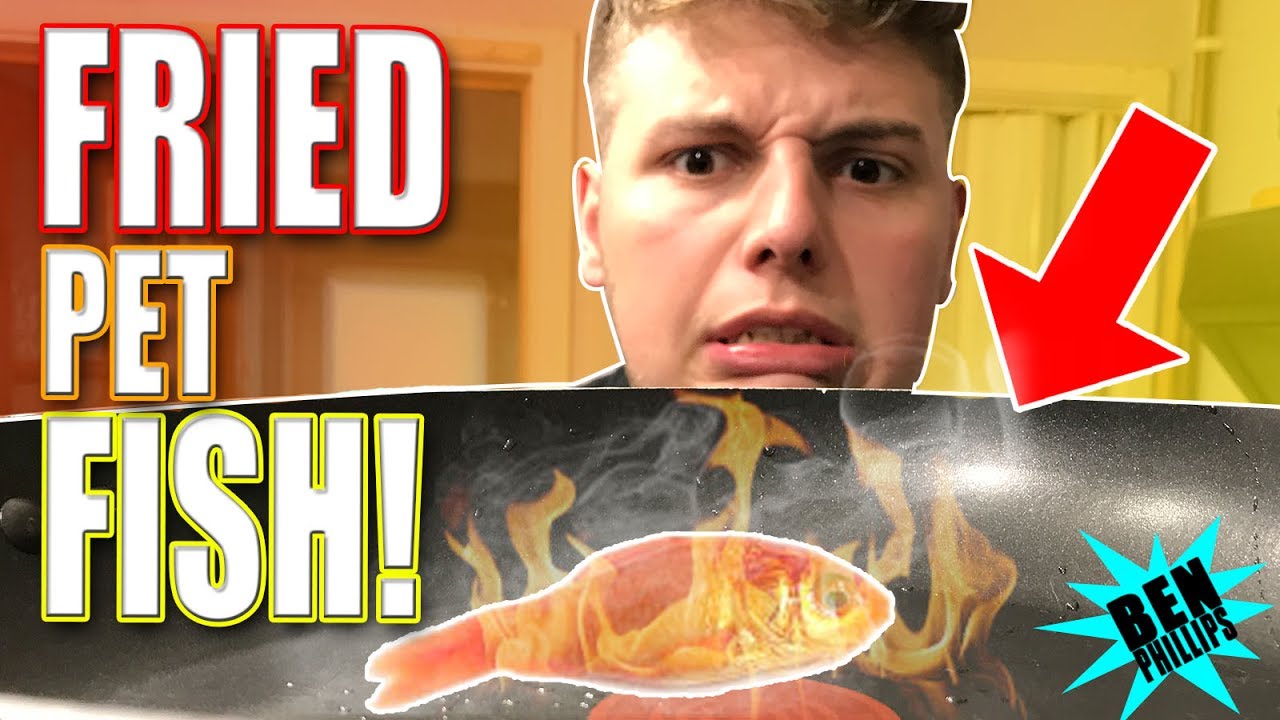 My Bro's FRIED and EATEN my pet fish **PRANK!** - YouTube