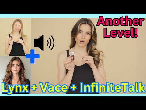 Wan Vace mit Lynx und Infinite Talk – Erstellen Sie das realistischste sprechende Avatar-Video al...
