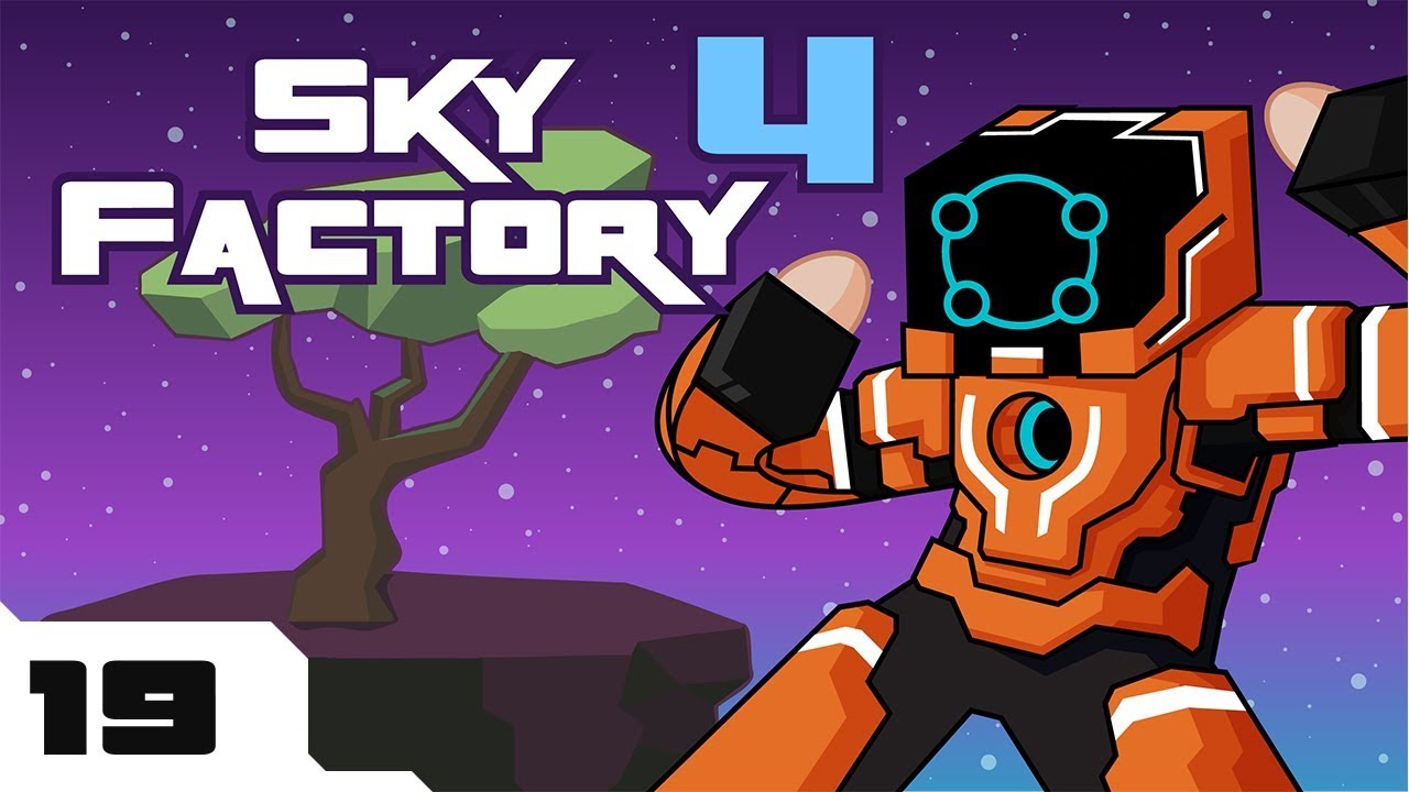 Let's Play Minecraft Sky Factory 4 Modpack - Part 19 - To The Nether ...