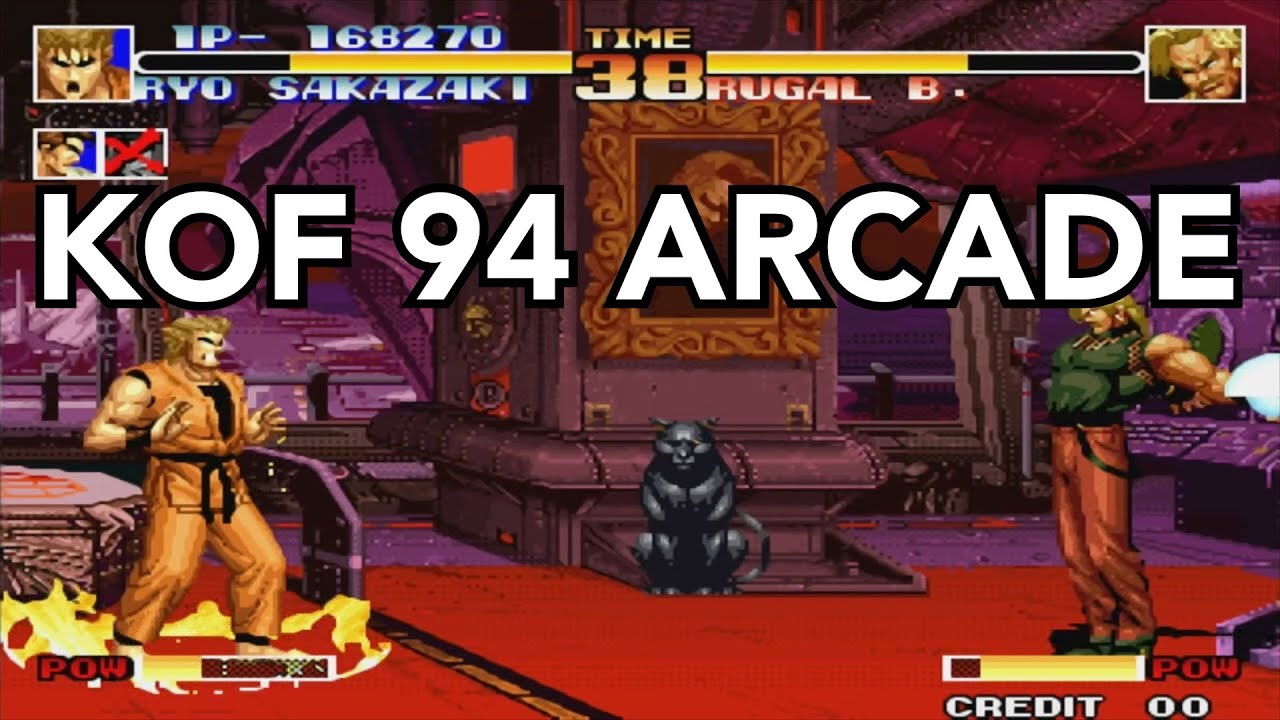 Arcade King of Fighters 94 1cc comentado - YouTube