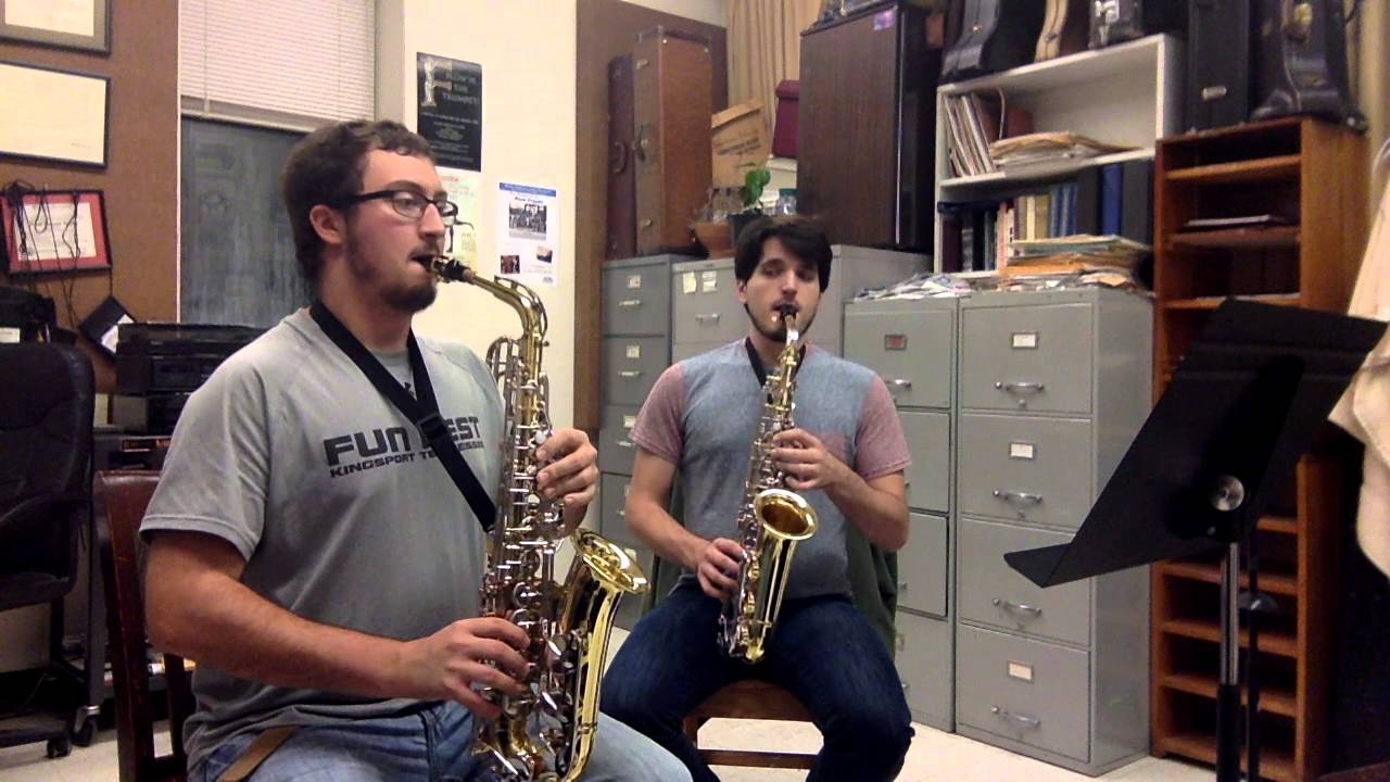 Saxophone Happy Fun TIme With Jake and Jack - YouTube