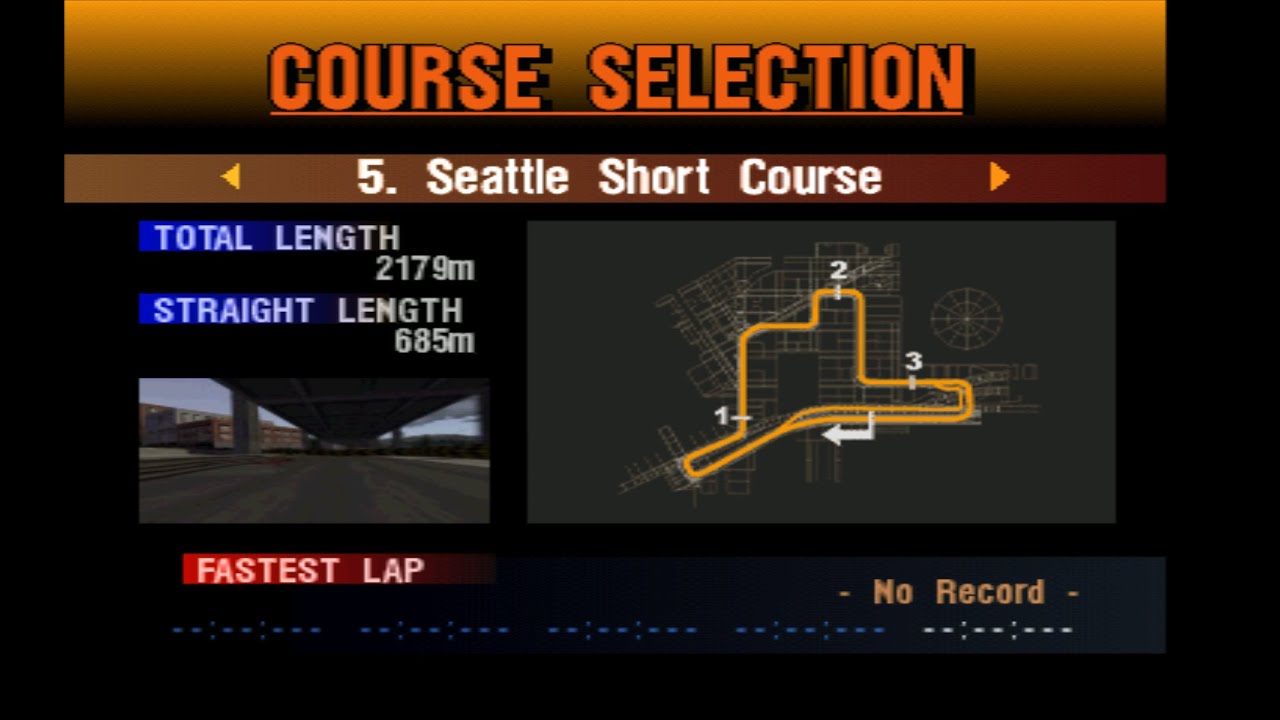 Gran Turismo 2 Japanese Arcade Mode Seattle Short - YouTube