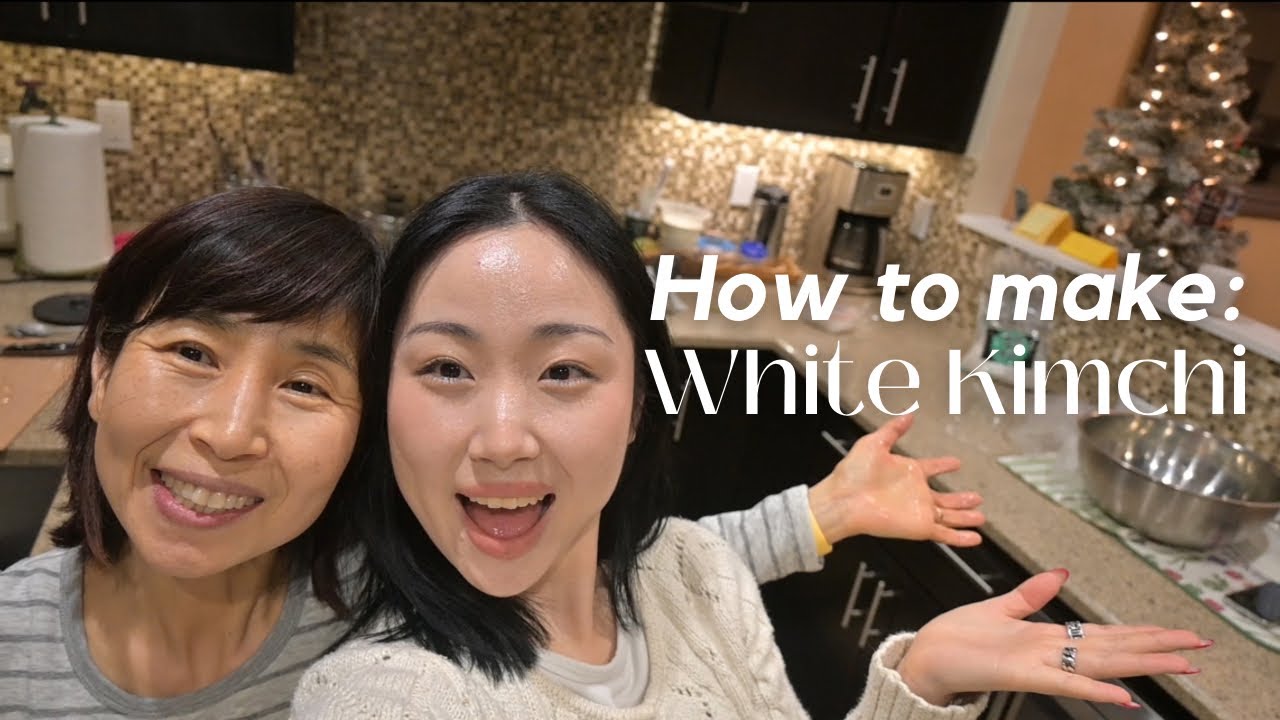 How to make White Kimchi (simple recipe) - YouTube