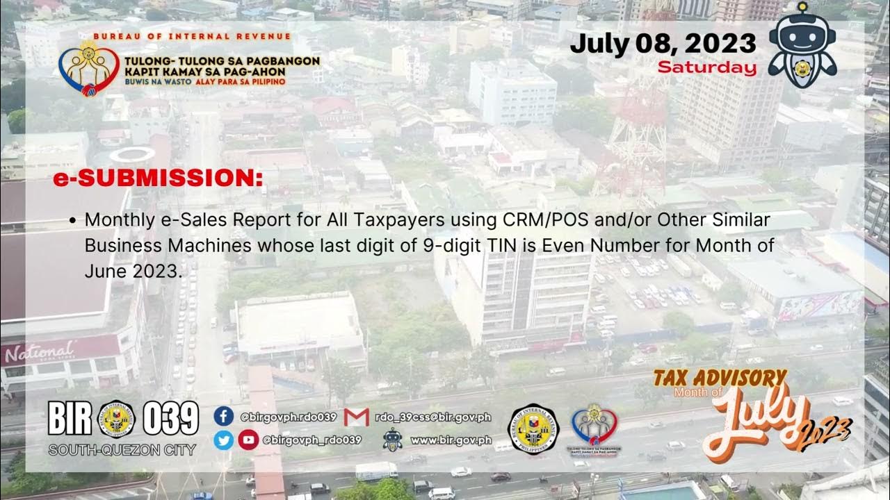 Tax Advisory July 08, 2023 - YouTube