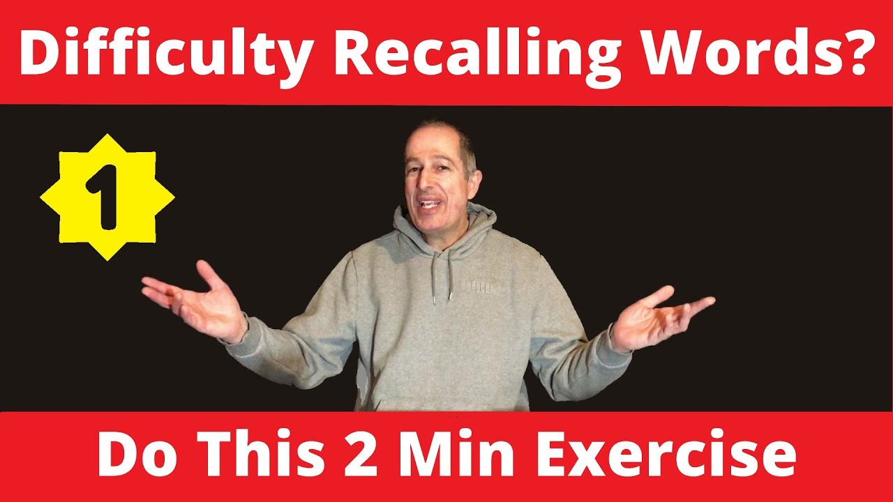 Brain Training to Restore Function & Word Recall With Age - Fix Your ...