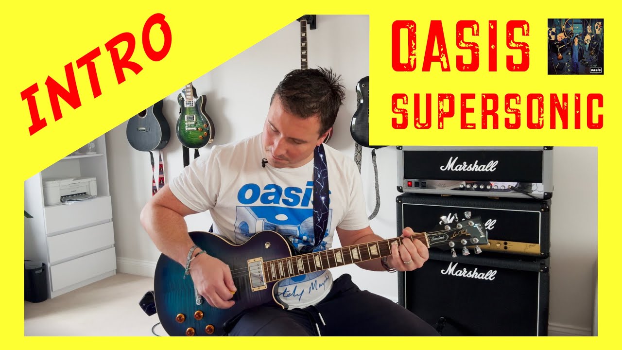How to REALLY Play: Oasis - Supersonic 🔊 (4K Guitar Lesson + Tab | Part ...