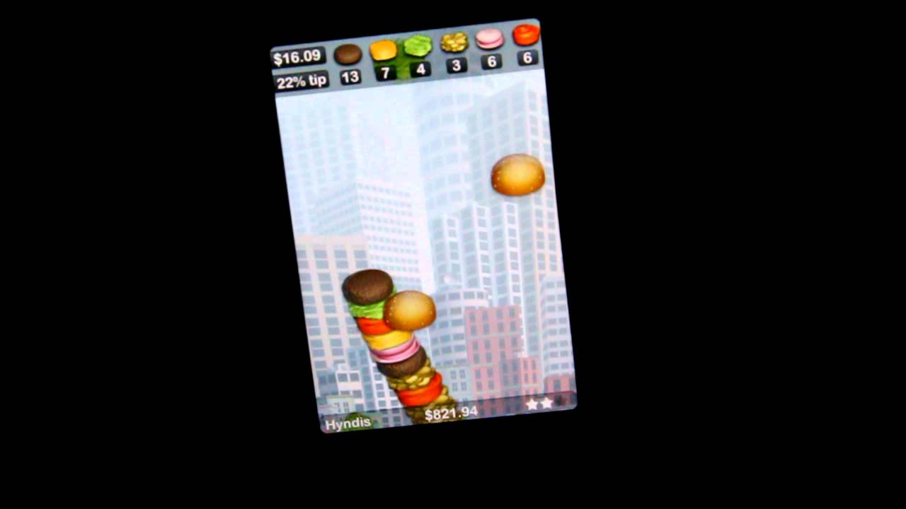 iPhone game - Sky Burger - YouTube