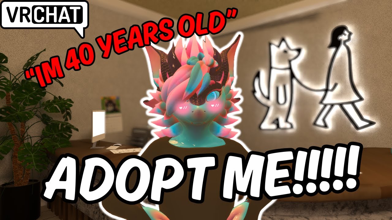 ADOPT A FURRY IN VR??? VRCHAT FURRIES ARE ON THE LOOSE - YouTube