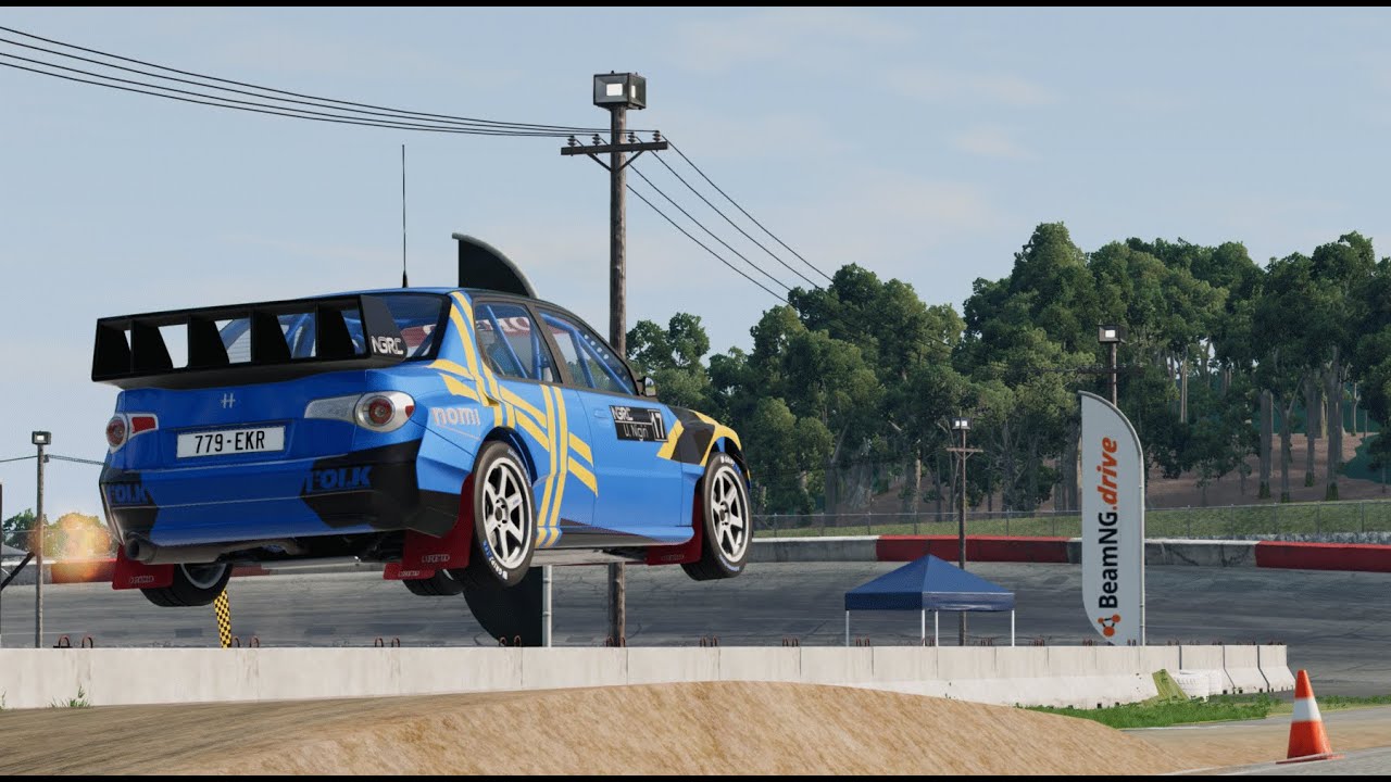 Newport Speedway Super Special in BeamNg! - YouTube