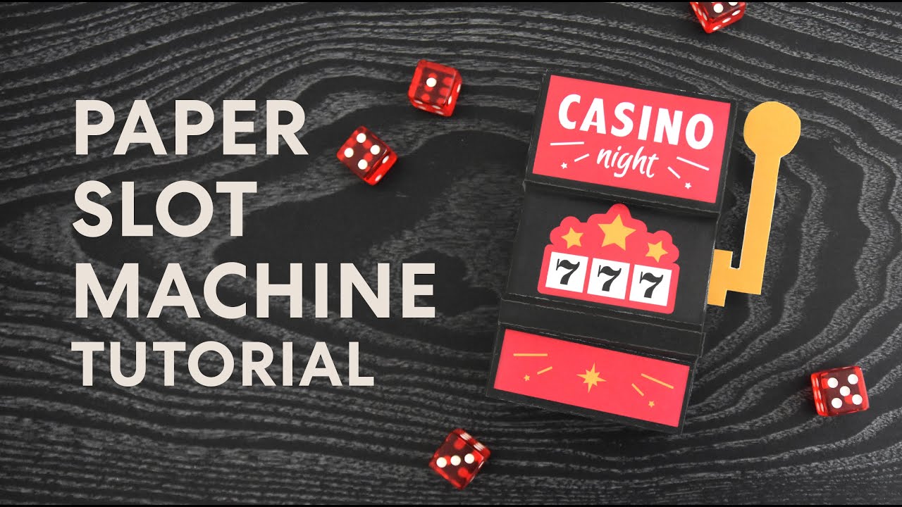 Slot Machine Printable Template - YouTube