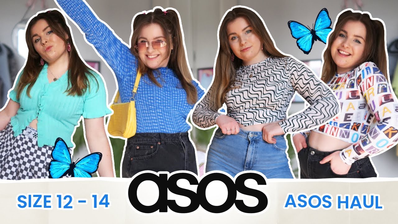 SPRING MIDSIZE ASOS HAUL / April Asos Try On Haul / Size 12-14 Tops for ...