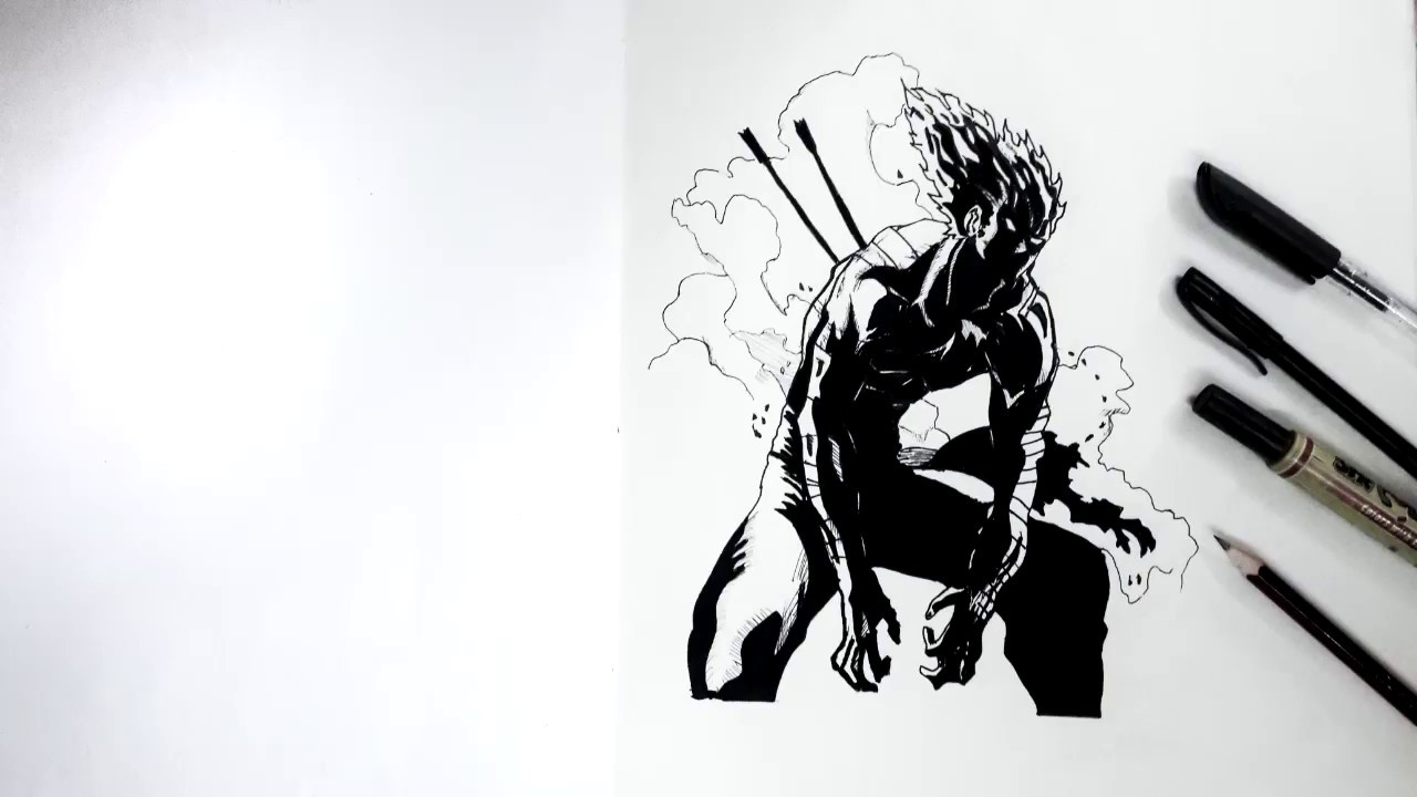 HOW TO DRAW GARO - ONE PUNCH MAN - STEP BY STEP - YouTube