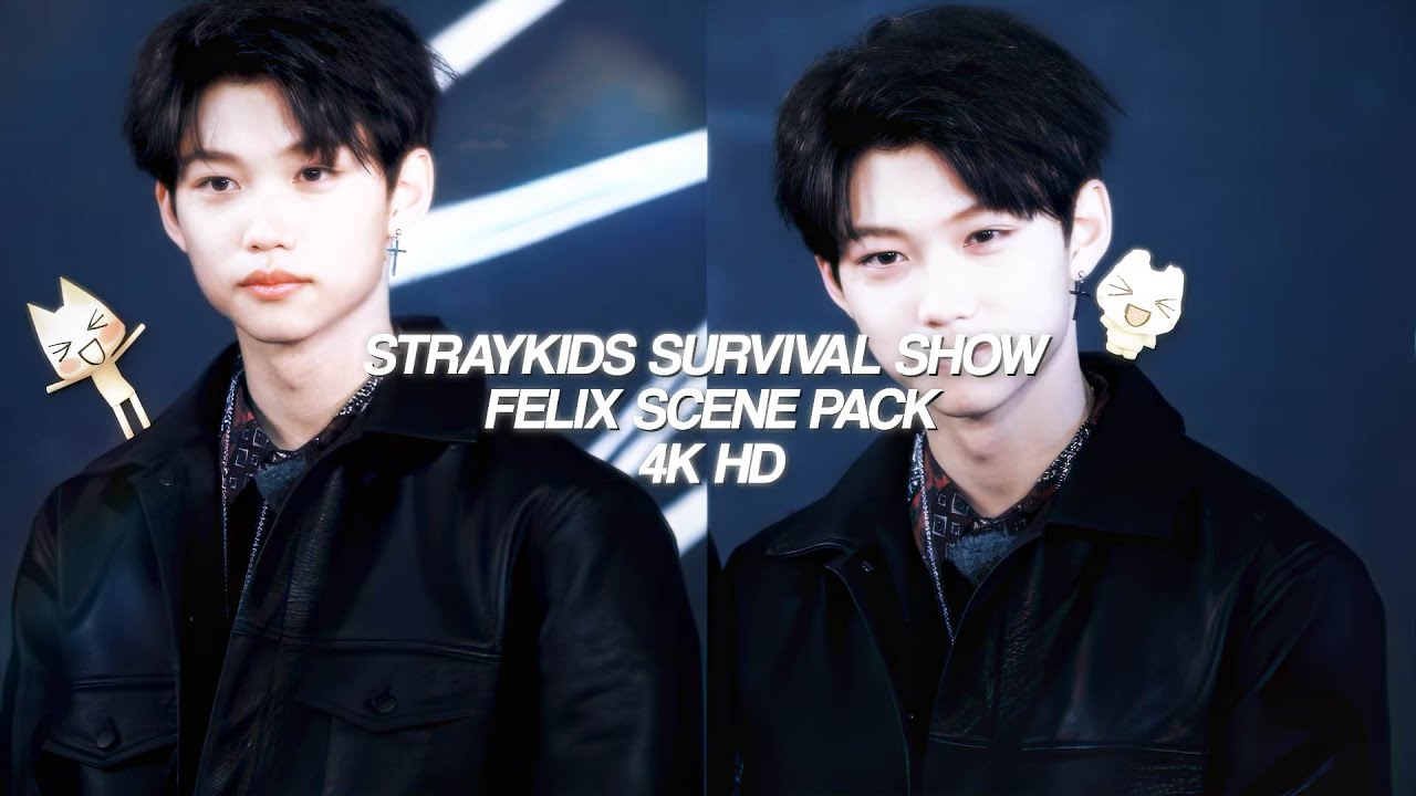 ⌞4K⌝ Stray Kids Survival Show Felix | Scene pack | - YouTube