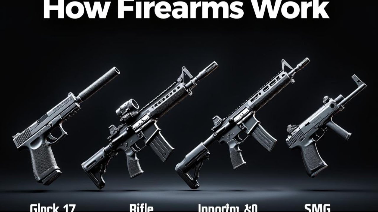 Pistol vs Rifle vs Shotgun vs SMG 🔥 | What's the Difference? - YouTube