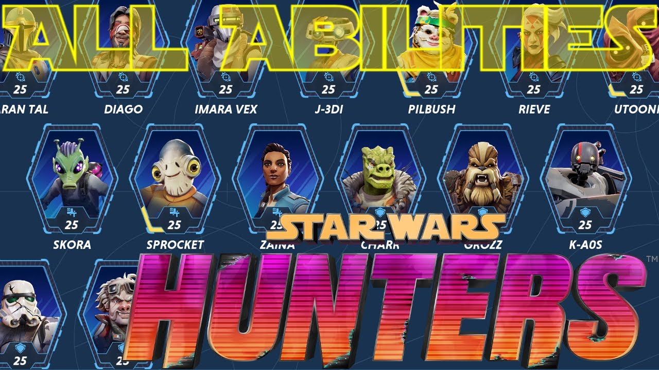 Star Wars Hunters Aran Tal All Abilities - GogetaSuperx - YouTube