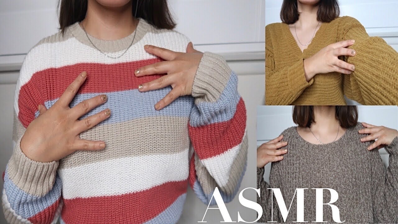 ASMR | FAST & AGGRESSIVE SWEATER SCRATCHING *super tingly* [no talking ...