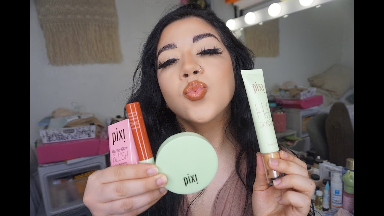 Pixi Beauty Face Products Skin Tint, Blush, Lip Tint, Undereye ...