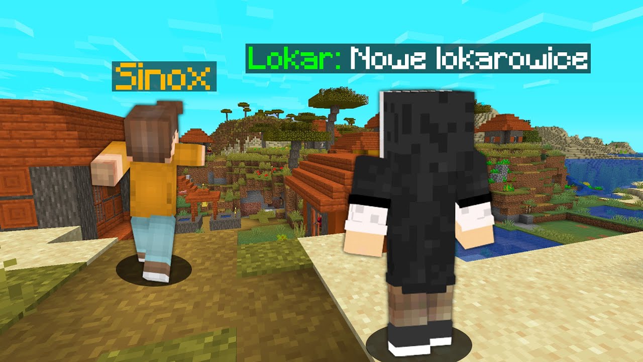 Moja NOWA WIOSKA w Minecraft! *LOKAROWICE 2.0* - YouTube