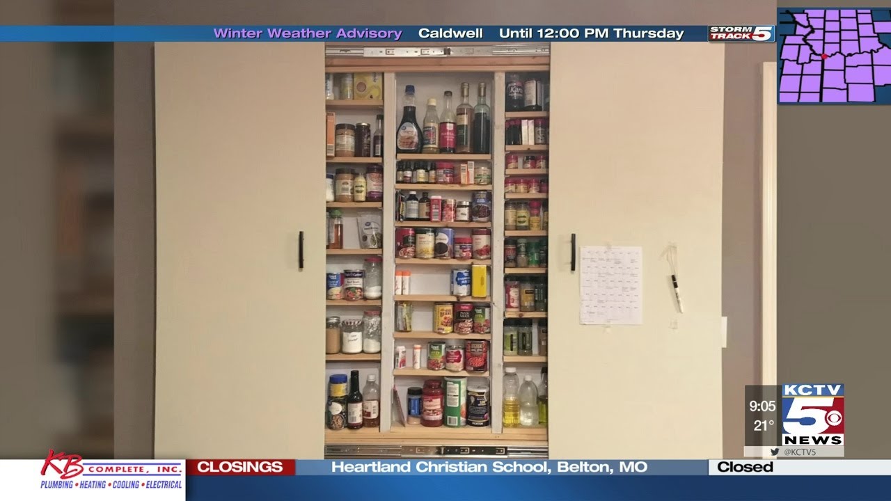 How to make your own wall pantry - YouTube